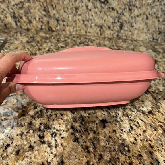 Tupperware | Dining | Tupperware Vintage 3 Piece Salmon Pink Oval ...
